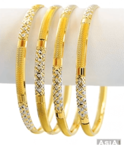 Latest and Trendy Gold Bangles Designs - Ethnic Fashion Inspirations!