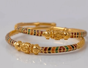 Latest and Trendy Gold Bangles Designs - Ethnic Fashion Inspirations!