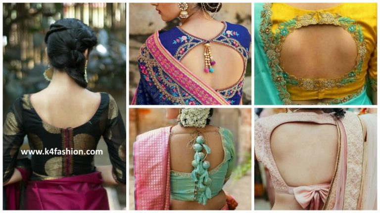 Stunning Saree Blouse Back Neck Designs - Ethnic Fashion Inspirations!