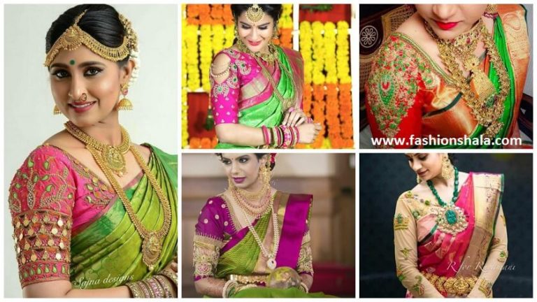 20 Traditional South Indian Bridal Blouse Designs - Ethnic Fashion ...