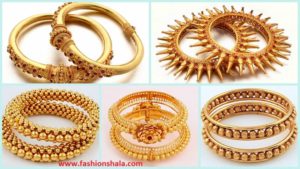 Traditional South Indian Bridal Gold Bangle Designs - Ethnic Fashion ...
