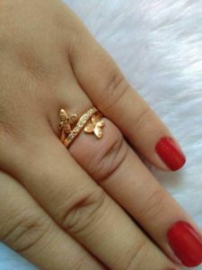 Beautiful Gold Plated Finger Ring Collections - Ethnic Fashion ...