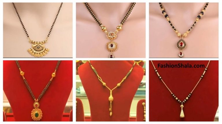 Latest Black Beads Gold Mangalsutra Designs - Ethnic Fashion Inspirations!
